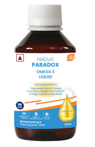 Reicuri Paradox Omega 3 Liquid | Omega 3, EPA, DHA, Vitamin D3 | Pure ...