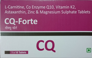 BIOGEM CQ-Forte Coenzyme Q10 100mg, Magnesium Suphate, Astaxanthin ...