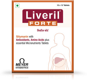 Liveril Forte Tablets That Support Healthy Liver Functions Price in ...