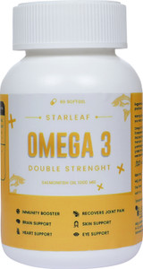 Starleaf Omega 3 Fish Oil 1000mg [360 mg EPA & 240 mg DHA, 60 Capsule ...