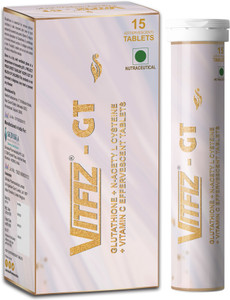 VITFIZ-GT Vitamin C Effervescent Tablets With Glutathione Price in ...