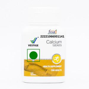 VESTlGE Vestige Calcium Tablets for Joint Pains, Bone Health & Cervical ...
