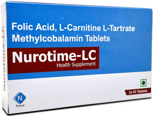 Nukind Nurotime L-Carnitine L-Tartrate Fat burner For Men & Women Price ...