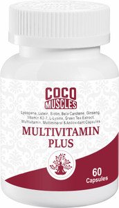 Coco Muscles Cocomuscles Multivitamin Plus With lycopene, Ginseng and ...
