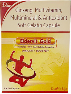 DOUBLE LIPS Eldervit Gold MULTIVITAMIN & MULTIMINERAL ANTIOXIDANT ...