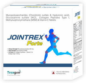 Trexgen JOINTREX-FORTE Joint & Cartilage Repair Complex (10 X 10 = 100 ...