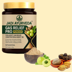 JADI AYURVEDA Gas Relief Pro Powder 250G Price in India - Buy JADI ...