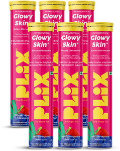 The Plant Fix Plix Glutathione Skin Glow Effervescent Tablet 500mg for ...