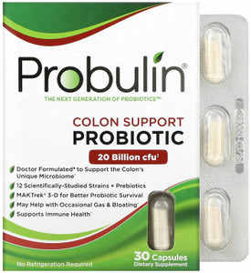 Probulin Colon Support Probiotic, 20 Billion CFU, 30 Capsules Price in ...