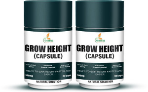 grinbizz Grow Height Capsule To Incraese Height/Body Growth/Grow Taller ...
