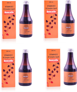 BEECOFIX multivitamin syrup for men women ( 200 X 4 ) 800 ML Price in ...