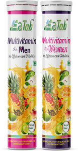 Ea Tab He & She Multivitamins In 25 Effervescent Tablets With 12 ...
