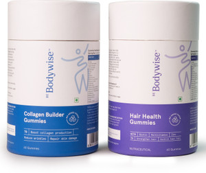 Be Bodywise Hair & Skin Nourish Kit | With Biotin & Vitamin C | 2 ...