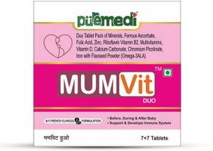 Puremedi Mumvit Duo Multivitamin Tablets For Women 7 + 7 Tablets Strip ...