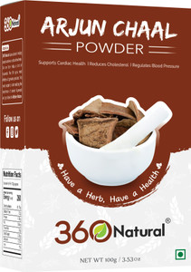 360 Natural Arjun ki Chaal Powder, Arjuna Bark, Arjun Chal Tree Chhal ...