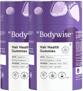 Be Bodywise 5000 mcg Biotin Gummies | 4 Months Pack | Stronger Hair ...