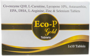 Cluzn Plus PCOS Ferti Kit 30 Tablets of Co-Enzyme Q 10 and 30 Sachets ...