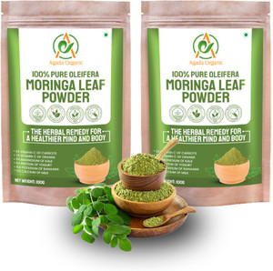 AGADA ORGANIC Moringa Powder for Tea, Smoothies, Food, or Shakes, Plant ...