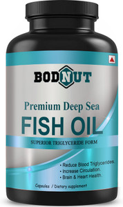 Bodnut Deep Sea Fish Oil 2500mg (Omega 3 Fish Oil) (G99) Price in India ...