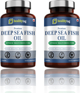 Healthy Tag Deep Sea Fish Oil 2500mg (Omega 3 Fish Oil) (D240) Price in ...