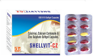 shellvit C z Capsule for cure of Calcium loss and preventions Price in ...