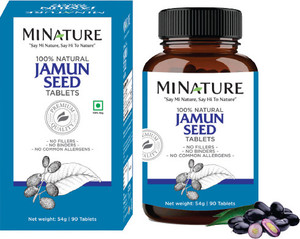 mi nature Jamun Seed Tablet Price in India - Buy mi nature Jamun Seed ...