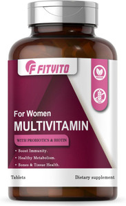 Fitvito Multivitamin For Women Tablets (K105) Price in India - Buy ...