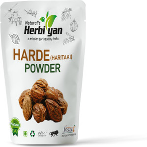 Natural's Herbiyan Haritaki Powder Organic | 100% Pure Harde Powder ...