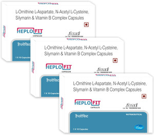 Leeford Heplofit, Silymarin & Vitamin B-Complex Capsules For Healthy ...