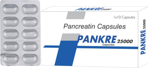 BIOVEN Pankre 25000 Capsules | Pancreatic Enzyme Deficiency ...