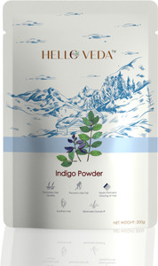 Hello veda Indigo Powder | Natural Colorant | Prevents Early Greying ...
