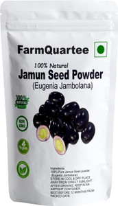 FarmQuartee Jamun Seed Powder, Jamun Guthli Powder Syzygium Jambolanum ...