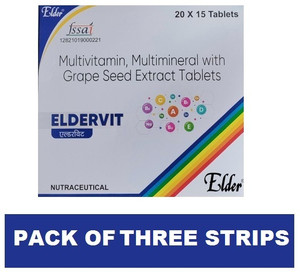 ELDERVIT TABLET MULTIVITAMIN DIETARY SUPPLEMENT TABLET (3*15TAB) Price ...