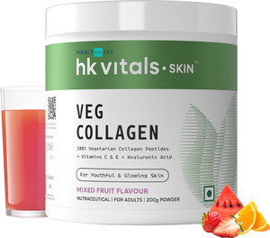 HEALTHKART hk vitals Skin Veg Collagen Powder, Vegetarian Supplement ...