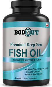 Bodnut Deep Sea Fish Oil 2500mg (Omega 3 Fish Oil) (K52) Price in India ...