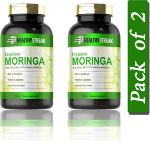 Healthy Streak Moringa Tablets Natural Moringa Tablets (K213) Price in ...