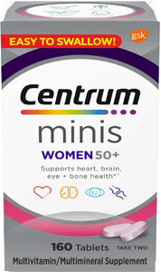 Centrum Minis Women 50 Plus 160 Tablets Price in India - Buy Centrum ...