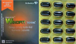 Progenix WINOFIT TOTAL OMEGA 3 FATTY ACIDS CAPSULE FOR HEALTHY HEART ...