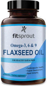 Fitsprout Flaxseed extract Capsules Omega 369 (S56) Price in India ...