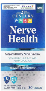 21st Century Nerve Health, 30 Tablets Price in India - Buy 21st Century ...