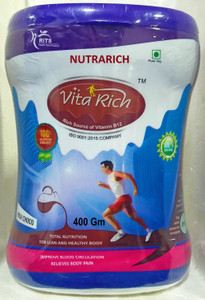 NUTRARICH VitaRich Protein Powder Rich Vitamin B12 Muscle, Weight ...