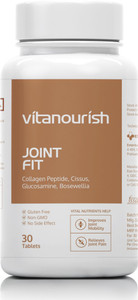 Vitanourish Joint Fit Tab 30 Tablet(Pack of 1), Supports Healthy Joint ...