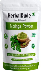 HERBALDUDE Moringa Powder Munagaku Murungai Leaves Muringayila Weight ...