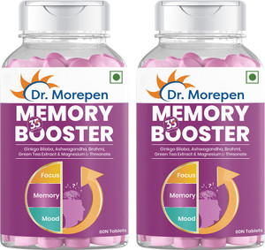 Dr. Morepen Memory, Focus & Mood Tablets| Brain Supplement for Sharper ...