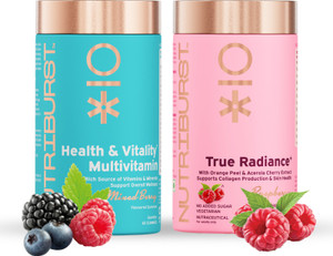 Nutriburst Complete Wellness Bundle-Health & Vitality Gummies and True ...