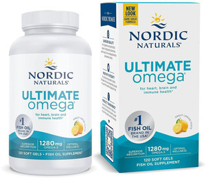 Nordic Naturals Ultimate Omega, Lemon, 1000 mg, 120 Soft Gels Price in ...