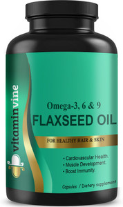 Vitaminvine Flaxseed extract Capsules Omega 369 (S56) Price in India ...