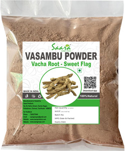 SAARA PRODUCTS Vasambu Powder, Vacha, Acorus Calamus, Sweet Flag ...