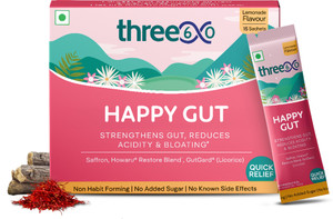 three60 Happy Gut Sachet Price in India - Buy three60 Happy Gut Sachet ...
