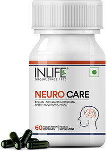 INLIFE Neuro Nerve Care Health Supplement - 60 Vegetarian Capsules ...